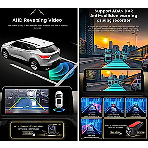 Android 12 Car Stereo GPS Sat Nav for BMW 5 Series F10/F11 520 523 525 530 Touchscreen Multimedia Player Mirror Link TPMS CarPlay + DVR,8-core 4+64-2013-2016 NBT 12.3 inch