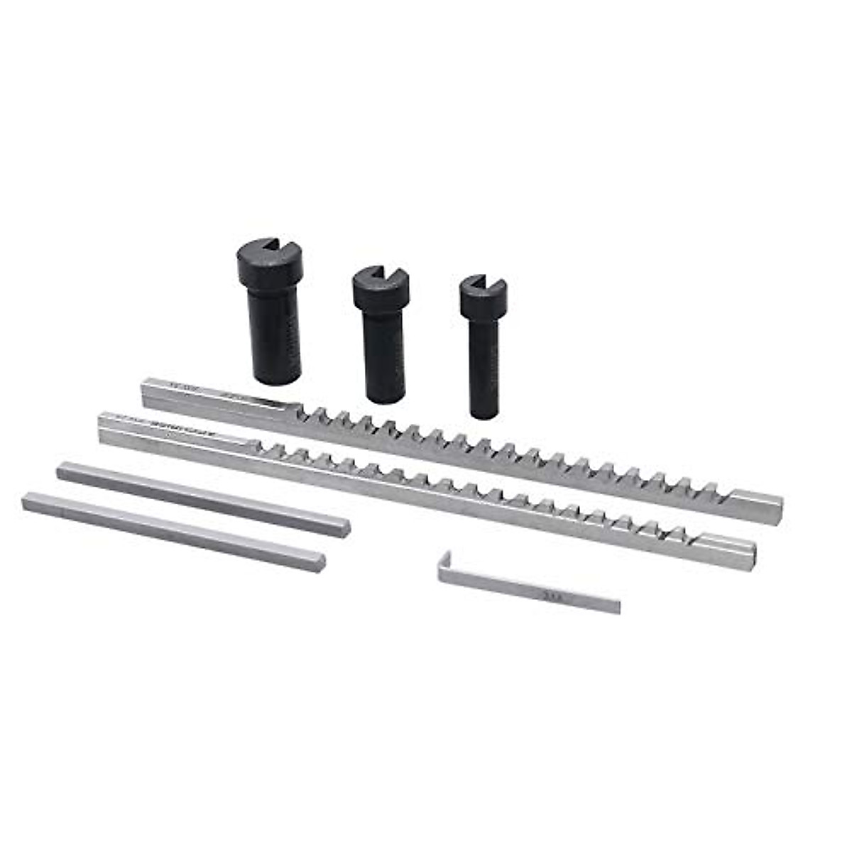 Accusize Industrial Tools No 60 Metric H.S.S. Keyway Broach Sets in Fitted Box, 5100-0060