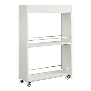 Ameriwood Home Trestle Laundry Cart, White