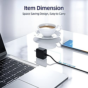 Charger for Asus Chromebook, (UL Certified Safety), 45W, USB C