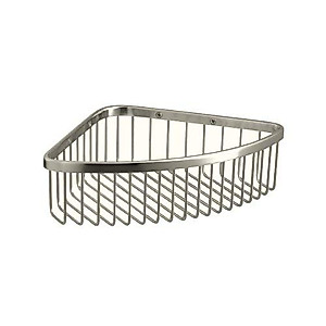 KOHLER K-1897-SN Large Shower Basket, Vibrant Polished Nickel