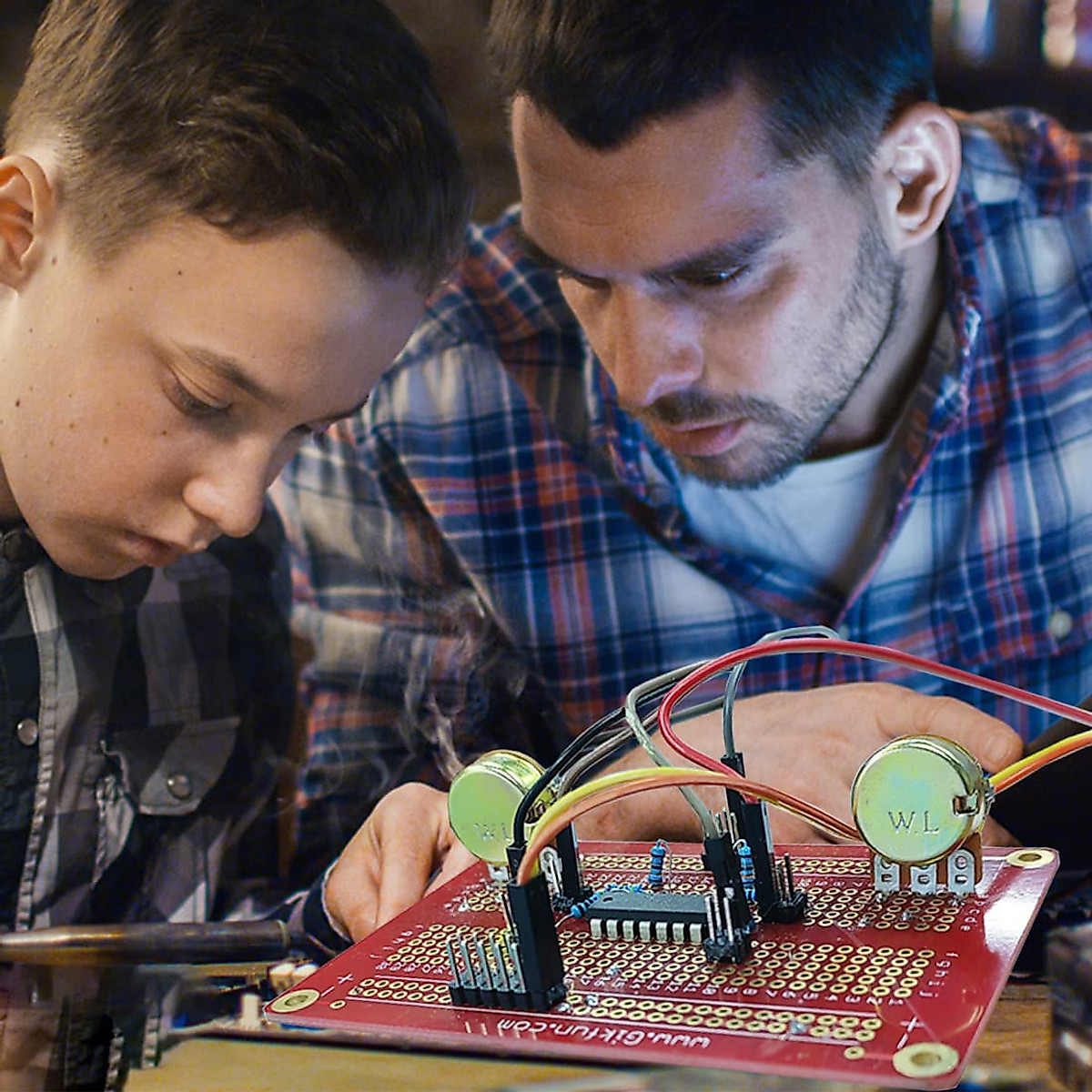 Gikfun Solder-able Breadboard Gold Plated Finish Proto Board PCB DIY Kit for Arduino (Pack of 5PCS) GK1007