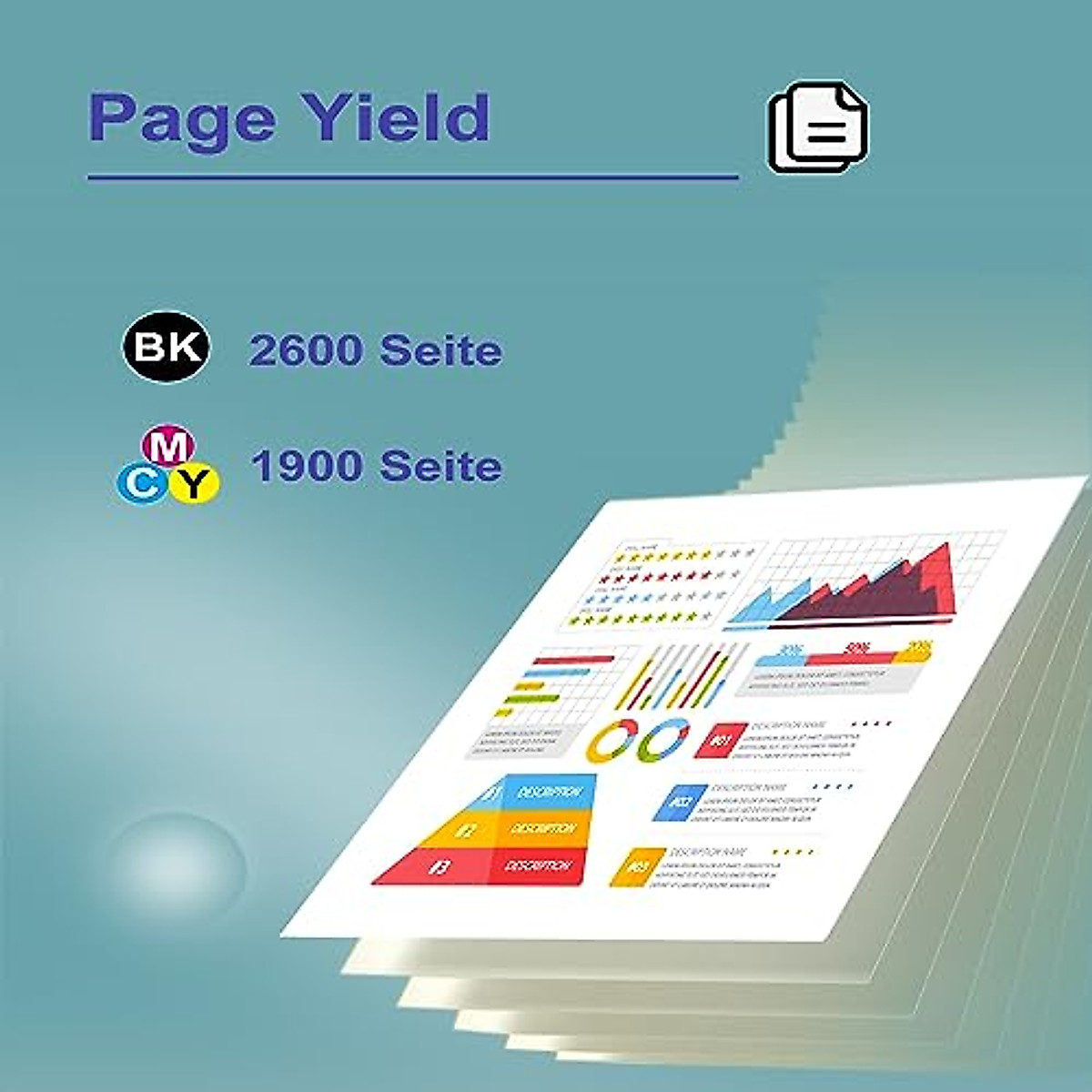 802XL Remanufactured for Epson 802 Ink Cartridges for Epson 802XL T802XL 802 XL for Workforce Pro WF-4720 WF-4730 WF-4734 WF-4740 EC-4020 EC-4030 Printer(Black Cyan Magenta Yellow)