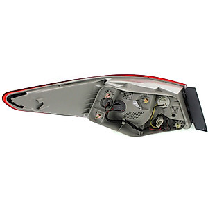 Evan Fischer Driver and Passenger Side, Outer Tail Light Compatible with 2011-2014 Hyundai Sonata - HY2805116, HY2804116