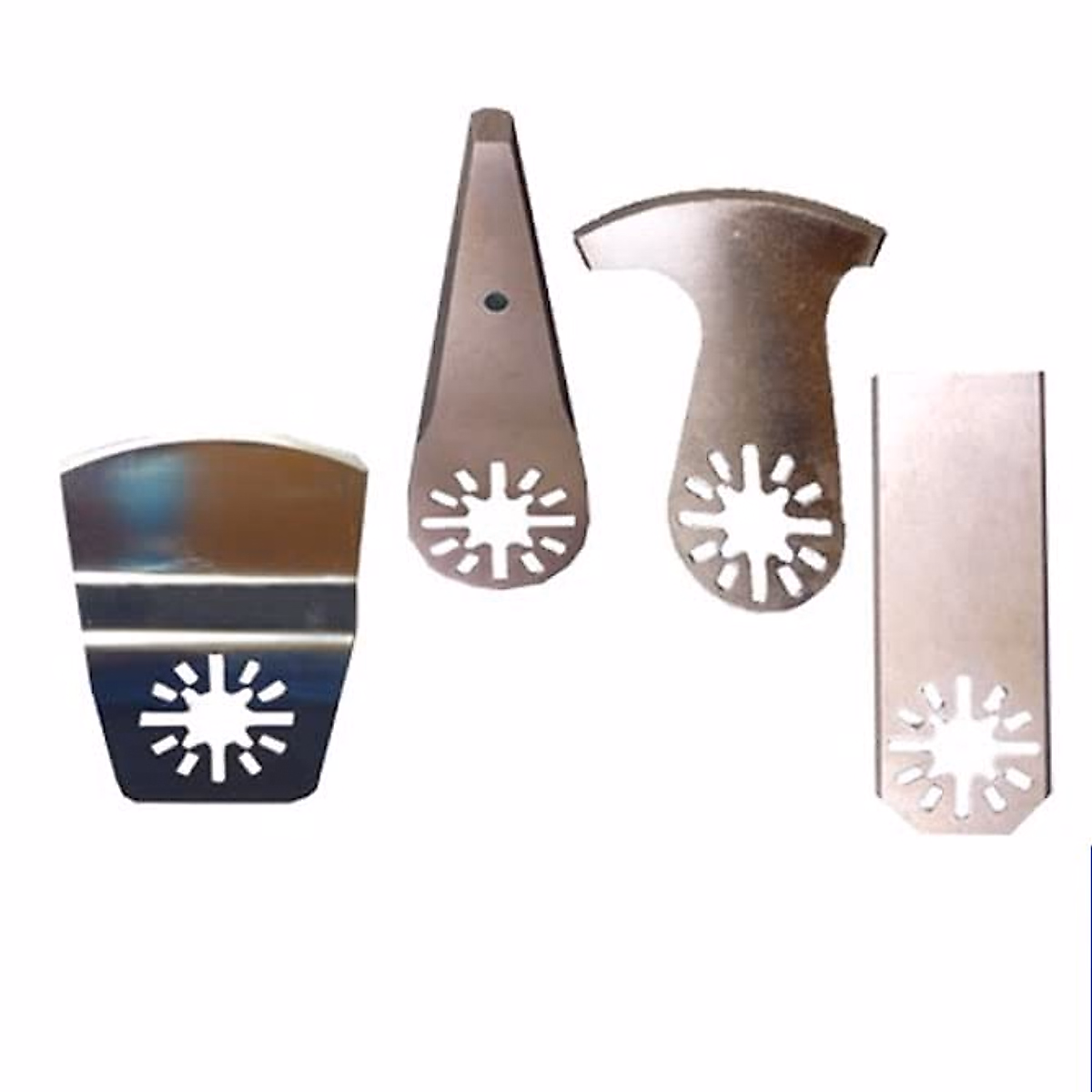 4 Stainless Steel Side Scraper w/ Sharping Edge Oscillating Multi Tool Saw Blade for Fein Multimaster Bosch Multi-x Craftsman Nextec Dremel Multi-max Ridgid Dremel Chicago Proformax Blades