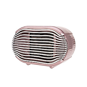 XThermal Portable Office Heater - Ceramic Heater for Desk Use 800w Power Output - Warm Hands, Legs - Useful for Bedroom and Kitchen Also (Pink)