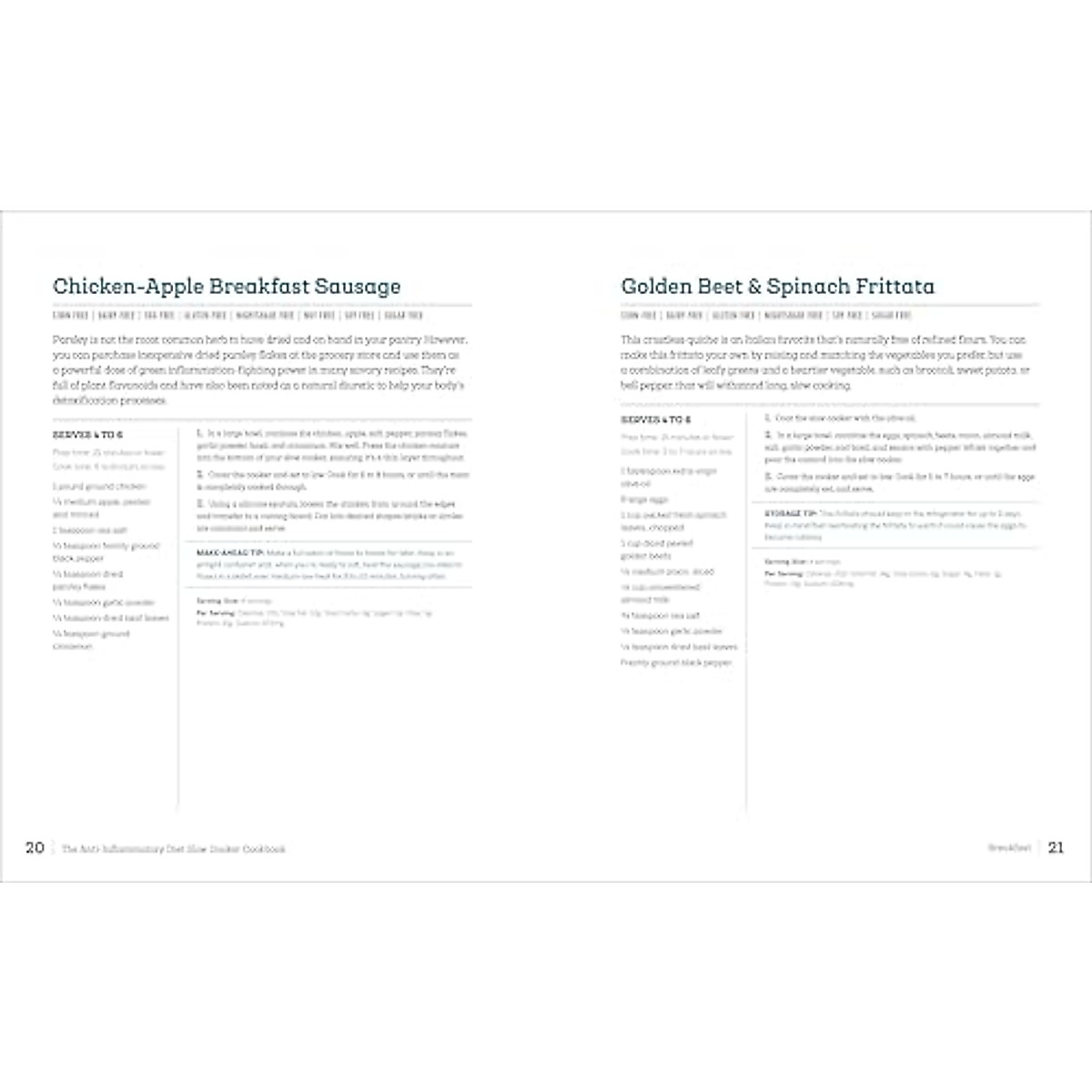 The Anti-Inflammatory Diet Slow Cooker Cookbook: Prep-and-Go Recipes for Long-Term Healing