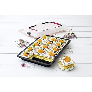 Zenker 3960 Baking Tray with Lid with Soft Handles