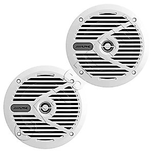 Alpine SPS-M601W Marine 6-1/2" Speaker (White)