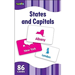 States and Capitals (Flash Kids Flash Cards)
