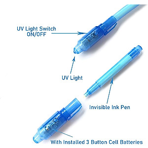 24 Pcs Magical Wizard School party favors |12 invisible ink pen and 12 Magical Wizard School party mini Notepads| Magical Wizard School party Goodie Bag Stuffers, Classroom Prizes, party supplies