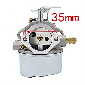 Fremnily 640052 Carburetor compatible with Tecumseh 8HP 9HP 10HP HMSK80 HMSK90 640349 640052 640054 640058 640058A Snowblower Engine