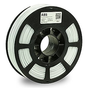 KODAK ABS Filament 2.85mm for 3D Printer, White, Dimensional Accuracy +/- 0.03mm, 750g Spool (1.7lbs), ABS Filament 2.85 Used as 3D Printer Filament to Refill Most FDM Printers