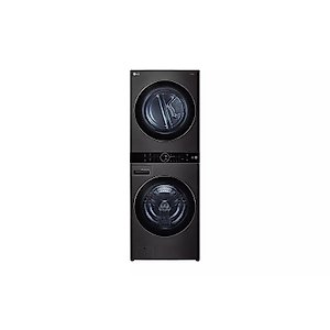 Single Unit LG WashTower™ with Center Control™ 4.5 cu. ft. Front Load Washer and 7.2 cu. ft. Front Load Ventless Dryer - WKHC202HBA