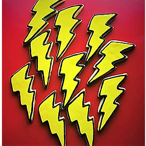 Lightning Bolt Cookie Cutter, 4.25" Made in USA by Ann Clark