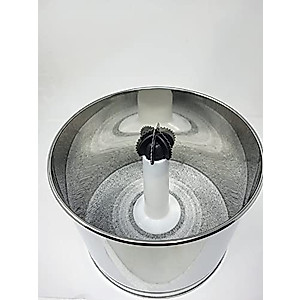 Tabakh Max 2-Liter Stone Wet Grinder with Atta Kneader & Coconut Scraper, 110V, Gray