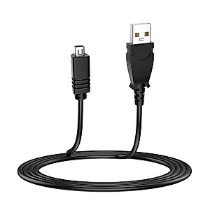 SLLEA USB Cable Cord for Sony Handycam DCR-SR40/E HDR-CX110/E DCR-SR200/E DCR-DVD803 DCR-DVD602 DCR-DVD608