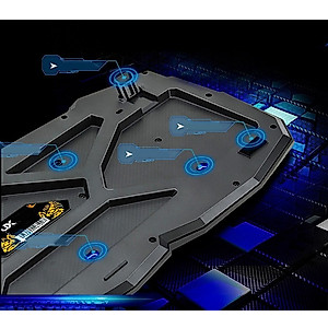 axGear USB LED Light Gaming Keyboard and Mouse Set Kit for Computer PC Multimedia Gamer