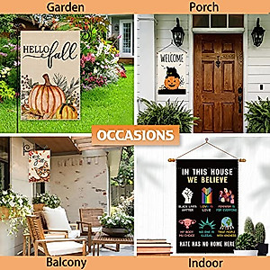 Hafhue If We Aren't Here Check The Ball Field Baseball Sport Garden Flags Outdoor Farmhouse Decorations Waterproof Double Sided Printing 12x18 In, Funny Gift for Baseball Lovers