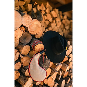 Stansport Spanish Wine Bota - 1 Liter (WB-2), Black