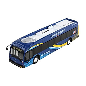 Daron MTA PROTERA Hybrid 1/87 Electric Bus, Blue