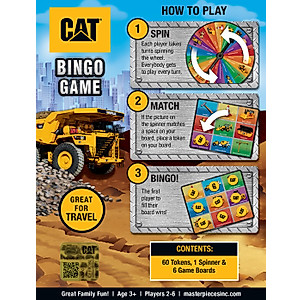 MasterPieces Kids Games - Caterpillar Bingo Game