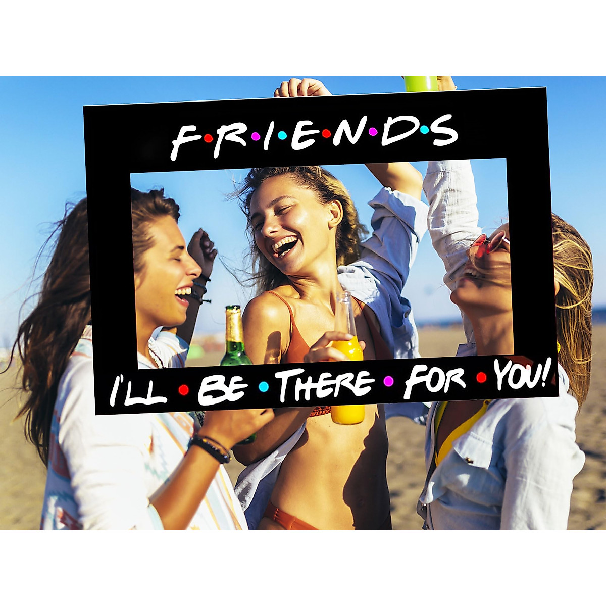 Friend Themed Photo Booth Props Friend Show Birthday Party Supplies Graduation Bridal Shower Bachelorette Party Decorations