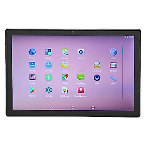 HEEPDD WiFi Tablet, Gray 128GB Extended Support 100‑240V 4G Communication IPS Screen 10 Inch Tablet PC 6 with 256G Octa Core (US Plug)