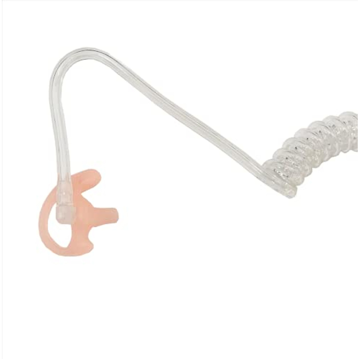 MaximalPower Medium Size Earmold Earbud Earplug Ear Insert for Motorola Kenwood Two-Way Radio Acoustic Coil Tube Audio Kits, Right, 10 Pack