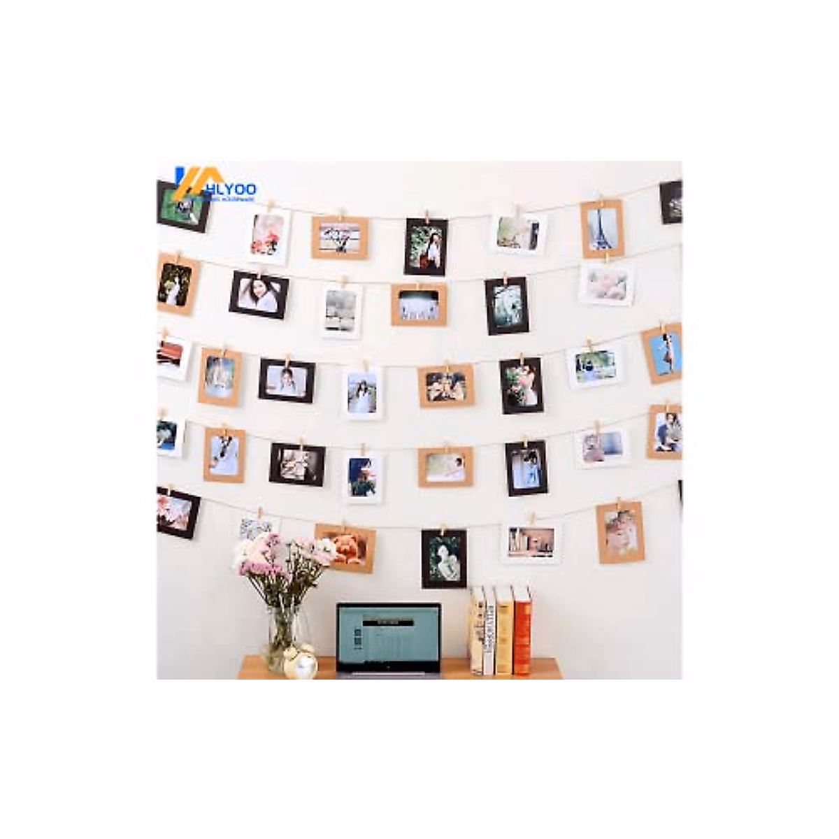 Large Wooden Clothespins 50pcs, Sturdy and Heavy Duty Clothes Pins for Hanging, Outdoor, Crafts