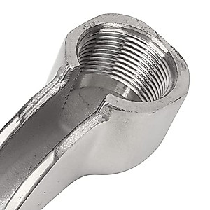 Stainless Steel Diversion Nozzle, Rust Proof Coffee Handle Diversion Nozzle Perfect Fit Anti High Efficiency Food Grade for Semi Auto Coffee Maker