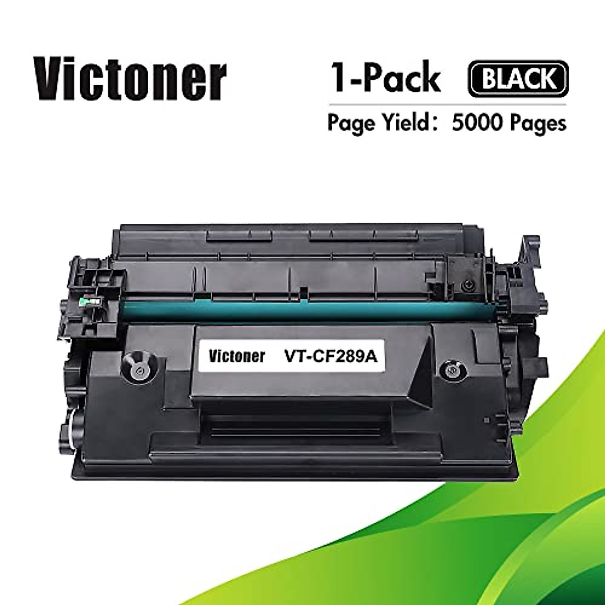 89A CF289A Black Toner Cartridge Replacement for HP 89A CF289A 89X CF289X for HP Enterprise M507 M507n M507dn M507x MFP M528dn M528f M528c M528z Series Printer (1-Pack)