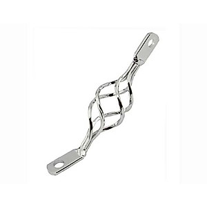 Lowrider Cage Twisted Light Bracket Chrome. Bike Light Part, Bicycle lightpart, Beach Cruiser, Chopper, Limo, Stretch Bike, BMX, Track, Fixie