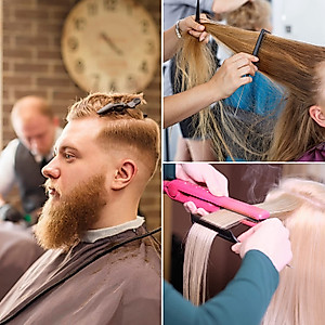 16Pack Styling Comb Set for Women:10Pcs Hair Stylists Styling Comb and 6Pcs Alligator Styling Sectioning Clips,Professional Hair Comb Set Great for All Hair Types,Can Meet Your Different Needs (Black)