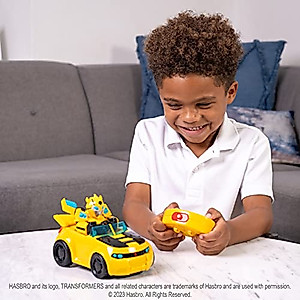 Transformers Rescue Bots Academy Bumblebee RC Radio Control Car, Toys for Kids and Adults