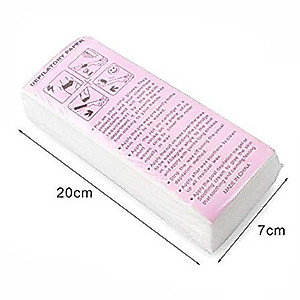 100PCS Non-woven Body Facial Hair Removal Wax Strips Hair Remove Professional Paper Depilatory Paper Salon Beauty Tool For Leg Arm Body