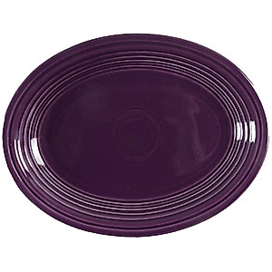 Homer Laughlin Fiesta Mulberry Oval Serving Platter