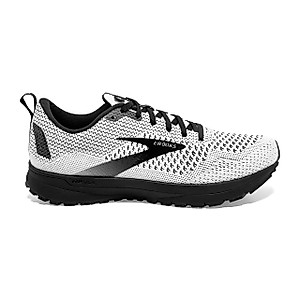 Brooks Women's Revel 4 Running Shoe - White/Black - 11