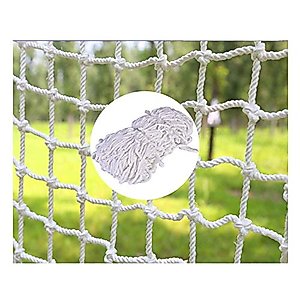 banister guard net Child Safety Net, Decoration Net White Decor Net Woven Rope, Truck Cargo Trailer Netting Net Mesh Nets, Rail Balcony Banister Stair Playground Climbing Children Protection Fence Out