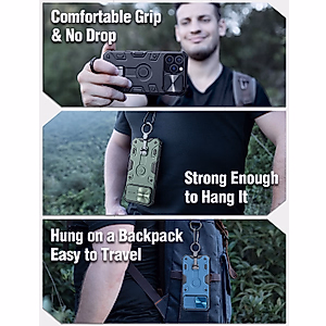 Nillkin [2022 Upgraded] iPhone 13 Pro Max Case [Compatible with MagSafe] [Slide Camera Cover] [Multifunctional Kickstand] Heavy Duty Protection Armor Case for iPhone 13 Pro Max 6.7'' Green