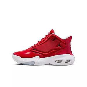 Big Kid's Jordan Max Aura 4 University Red/Black-White (DQ8404 601) - 4