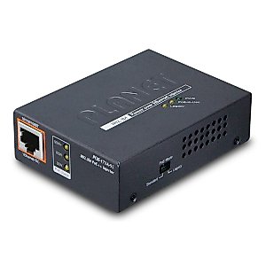 Planet POE-171A-95 Single-Port 10/100/1000Mbps 802.3bt Ultra PoE Injector (95 Watts, PoH, Legacy Mode Support, PoE Usage LED) w/External Power Adapter