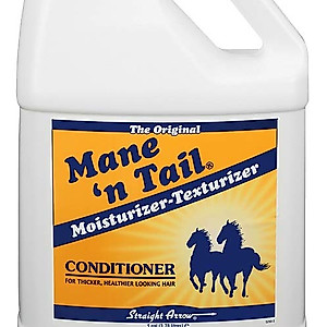 Mane 'n Tail Moisturizer Texturizer Conditioner for Thicker Healthier Looking Hair and Coats Gallon,32 fl oz
