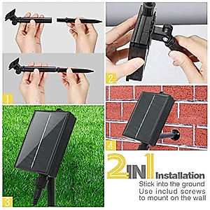 LOGUIDE Outdoor Solar LED Strip Lights,2022 Upgrade Cuttable Rope Lights -8 Modes 180 LED,Solar Powered Flexible Waterproof String Lights Warm White- Garden/Home/Patio/Courtyard