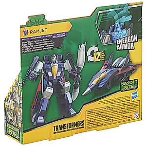 Transformers Bumblebee Cyberverse Adventures Dinobots Unite Ultra Class Ramjet Action Figure - Energon Armor, Ages 6 and Up, 6.75-inch