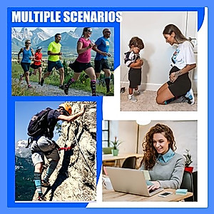 HLTPRO 4 Pairs Compression Socks for Women & Men - Best Support for Medical, Circulation, Nurses, Running, Travel