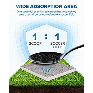 PHILTOP Cabin Air Filter, ACF044 (CF9597A) Replace forTown & Country(2001-2007), Pacifica(2004-2008), Voyager(2001-2003), Caravan(2001-2007), Grand Caravan(2001-2007)