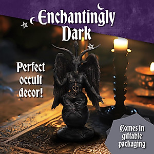 Nemesis Now Baphomet Occult Figurine, 25cm, Hand-Painted, Gothic Mystical Ornament, Giftable Merchandise and Collectible Decor