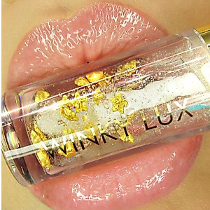 Winky Lux In The Stars Lip Oil, Non Sticky Lip Gloss Oil, Juicy Glossy Lip Balm, Vegan Hydrating Lip Oil with Jojoba Oil, Clear