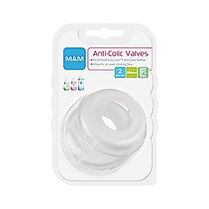 MAM Easy Start Anti Colic Bottle Valve Replacement,2 Count (Pack of 1)
